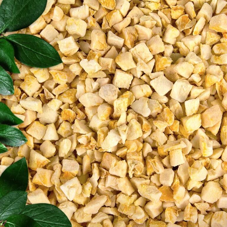 Freeze Dried Peach Cubes | Healthy Future